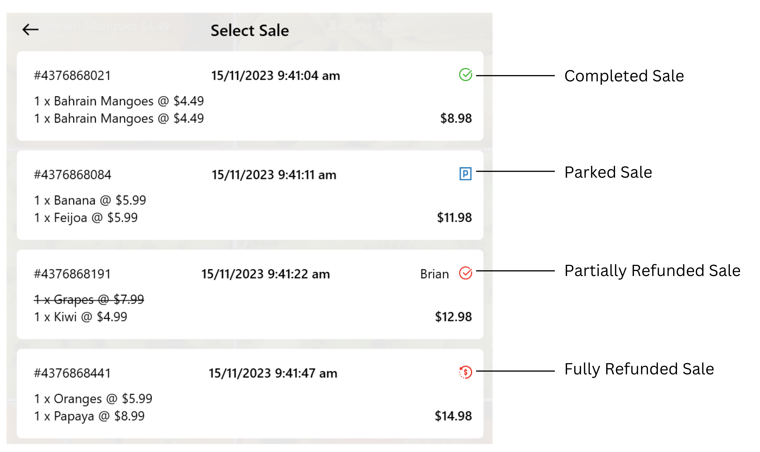 SalesPoint Support | Getting Familiar with Buttons and Icons
